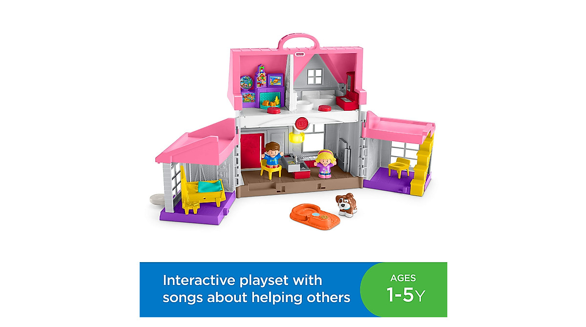 Fisher-Price Little People Big Helpers Home - Interactive Play