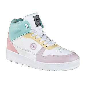 CASTALIA White Tennis Shoes Women, Stylish, Comfortable, Casual, Womens Walking, Sneakers. Non-Slip Sole. Perfect Womens Shoes, White Sneakers for Women., White, 9