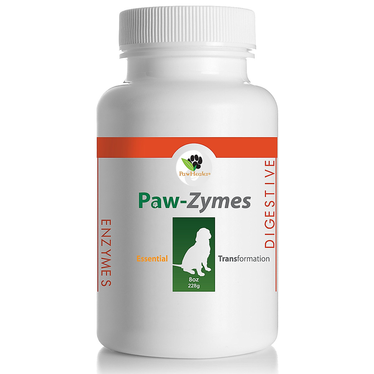 Paw-Zymes LP: Digestive Enzymes 228 Grams Powder-for Dogs & Pets