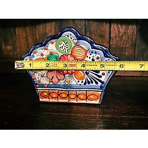 Napkin Holder Servilletero Handmade Talavera