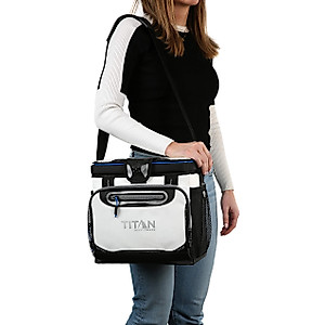 Arctic Zone Titan Deep Freeze 16 Can Zipperless Cooler, White