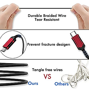 TITACUTE USB C Headphone, Type C Earphone Magnetic Wired Earbud for Samsung A53 A54 S22 S23 S21 S20 Galaxy Z Flip 5 Fold 4 Google Pixel 7 6 6a 7a Noise Canceling Stereo in-Ear Headset with Microphone