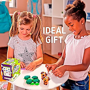Air Dry Clay 24 Colors, Soft & Ultra Light, Modeling Clay for Kids with Accessories, Tools and Tutorials