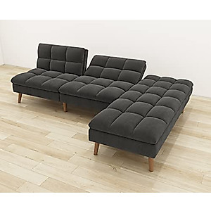 Gold Sparrow Bovey Convertible Sofa Bed Sectional