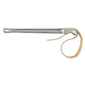 RIDGID 31360 Model 5 Strap Wrench, 5-inch Capacity Adjustable Strap Wrench,Brown