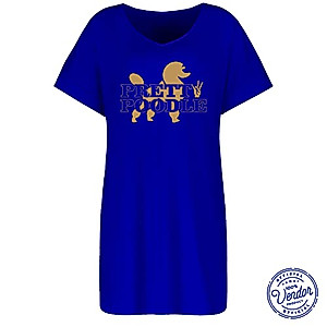 BBGREEK Sigma Gamma Rho Sorority Paraphernalia - SGRHO - Nightshirt - Pretty Poodle - X-Large - Official Vendor