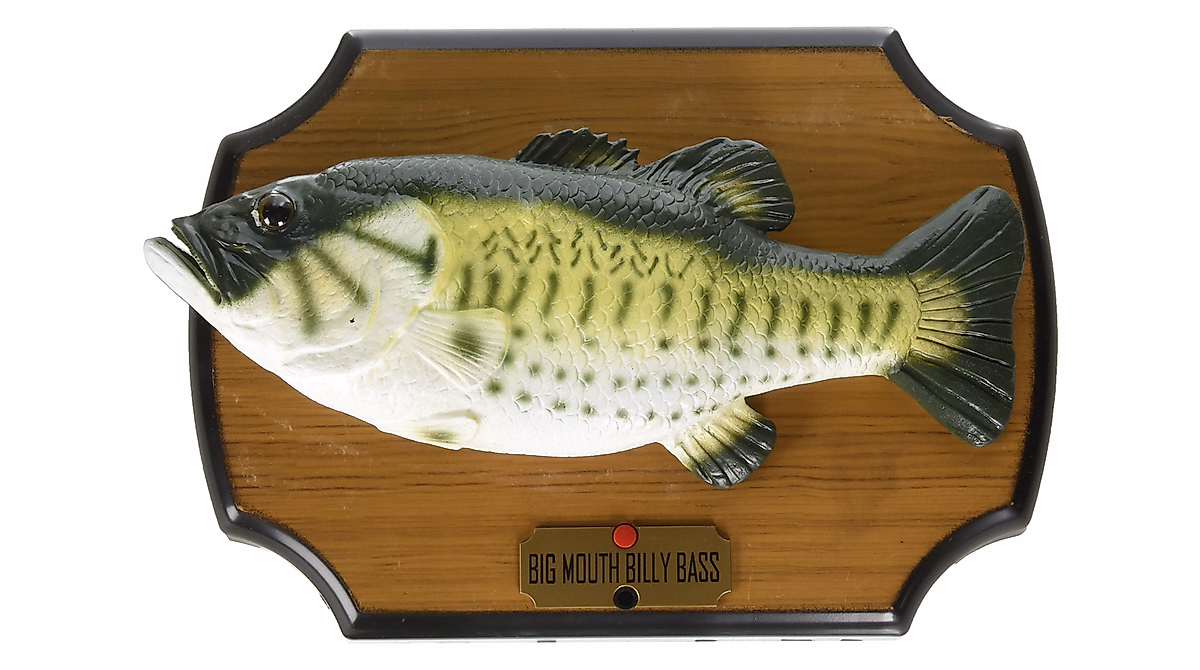 Big Mouth Billy Bass Singing Fish - Fun Gag Gift & Novelty Décor