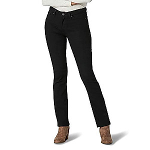 Lee Women's Legendary Mid Rise Bootcut Jean Black 14