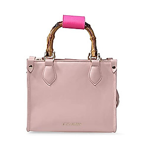 Steve Madden RANYA Bamboo Handle Bag, Blush