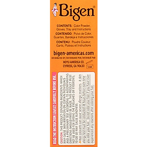 Bigen Permanent Powder Hair Color 59 Oriental Black 1 ea (Pack of 2)