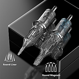 Wormhole Tattoo Kit Tattoo Gun Kit Rotary Tattoo Machine for Tattoo Beginners with Power Supply, Foot Pedal, Cartridge Needles, and Ink Caps Tattoo Pen Machine Kit Black&Red