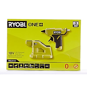 Ryobi RGLM18 Mini Hot Glue Gun 18V ONE+ Battery 170°C 7mm (Body Only)