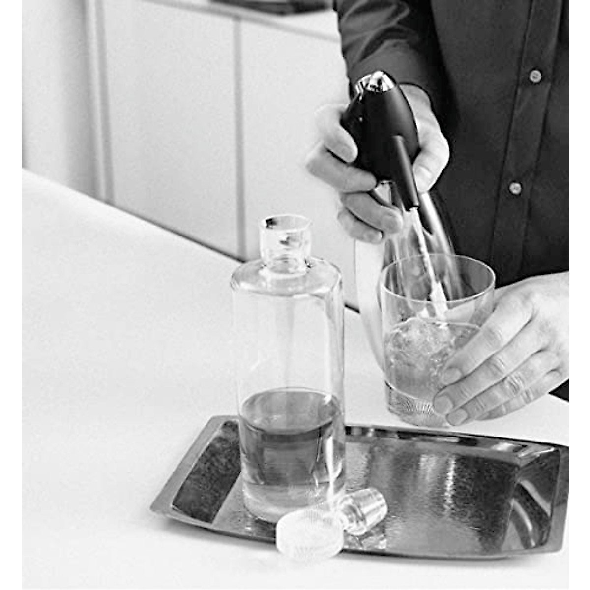 iSi North America Stainless Steel Soda Siphon, 1 Quart, Stainless