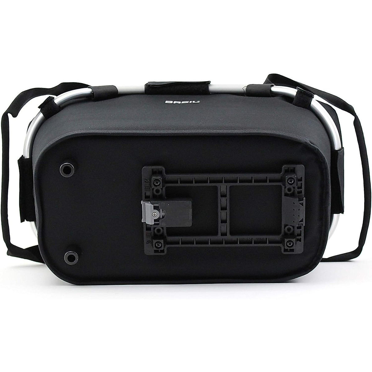 Basil Classic Carry All Rear Basket, Black, 22 Litre