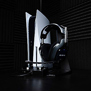 ASTRO Gaming A40 TR Wired Headset + MixAmp Pro TR with Dolby Audio for PlayStation 5, PlayStation 4, PC, Mac - Black/Blue (Renewed)