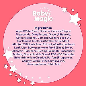 Baby Magic Gentle Baby Lotion, Vitamins & Aloe, Free of Parabens, Phthalates, Sulfates and Dyes, Camellia Oil & Marshmallow Root Original Scent, 16.5 Fl Oz