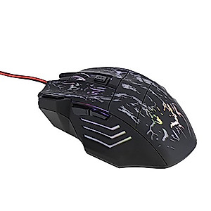 Gaming Mouse, Gojiny 7 Buttons USB Wired Optical Game Gaming Mouse Light Computer Mouses for PC Games