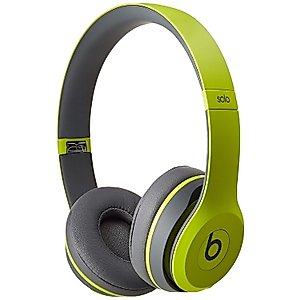 Beats by Dr. Dre Beats Solo 2 Headphones Bluetooth Wireless Headphone On Ear | Noise Cancelling | for iOS & Android - Black (Renewed)