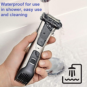 BG2000 Replacement Body Groomer Foil Head for Philips Norelco Bodygroom BG7040 BG7030 BG5025 BG2039 (2 Count)