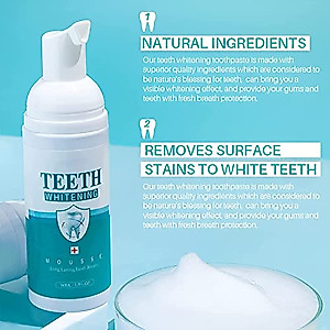 Mouthwash, Calculus Removal, Whitening Saveuppro Whitening Mousse Foam Toothpaste Replacement Mouthwash