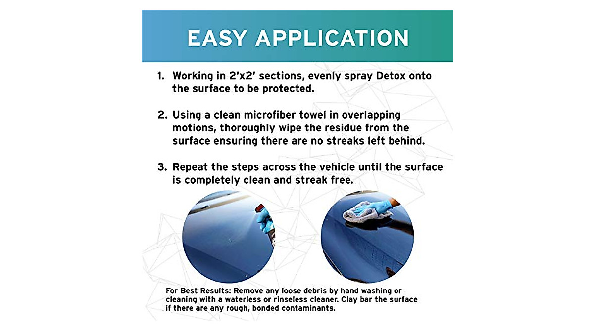 Ethos Detox Ceramic Coating Prep Spray for Perfect Surface Bonding