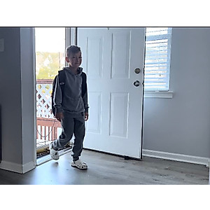 XCEL Lightweight, Light Duty 10 Pack Versatile Small Foam Wedge Door Stopper, Pinch Guard Safety for Kids, Multi-Surface, Multi-Use (Black, 10pk)