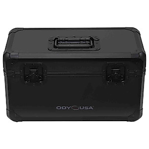 Odyssey K7120BL Utility Case for 120/7 Inch Record, Black Krom Series