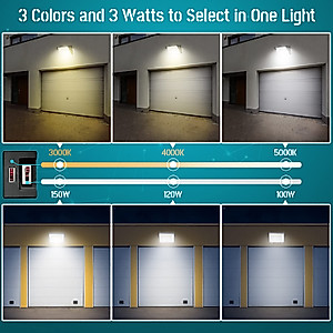 HiBay Dusk to Dawn LED Wall Pack Lights, 20010LM 150W Eqv. 400-600W HPS/HID, Outdoor Commercial Security Flood Light, IP65 Photocell Lighting Fixtures for Garage Warehouse -4 Pack