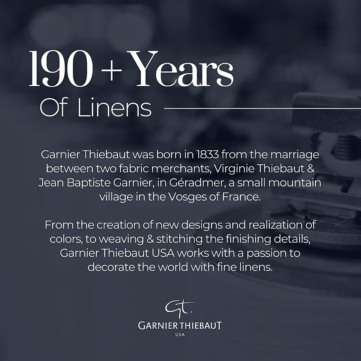 Garnier Thiebaut Huile d'Olives Vert Kitchen Towel, 22"x30"