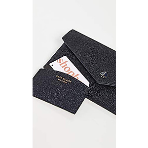 Kate Spade New York Women's Burgess Court Chain Clutch, Lakeshore Blue Glitter, One Size