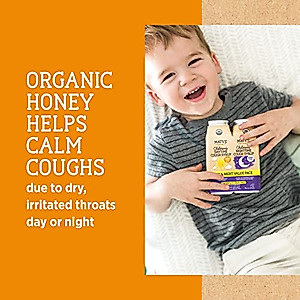 Matys USDA Organic Children's Cough Syrup Day & Night Value Pack - Soothing Relief for Daytime & Nighttime Coughs with Immune Support – Clean Alternative for Ages 1 Year + – 2-6 fl oz