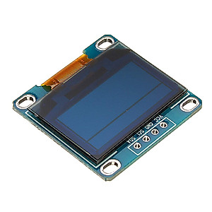 CoCocina 0.96 Inch 4Pin Blue Yellow Iic I2C OLED Display Module Geekcreit for Arduino - Products That Work with Official Arduino Boards