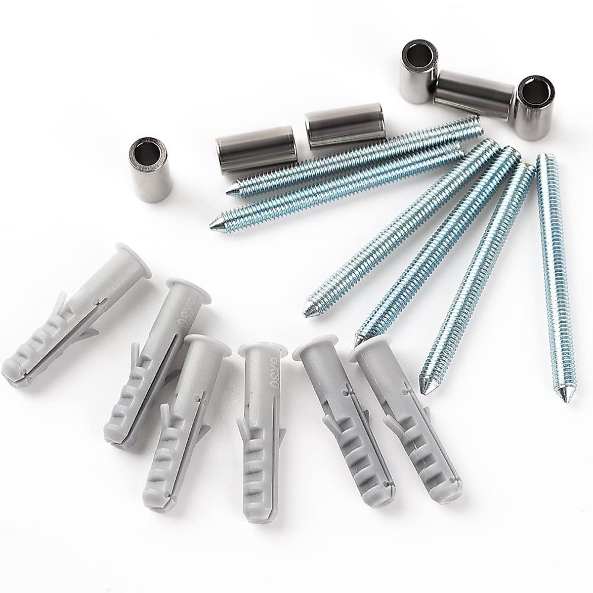Hardware Set for Flaoting House Numebrs, House Numbers Screws for Outside, Screw Set for Modern and Sleek Floating Address Numbers, Mounting System Parts