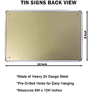 Basidfs Notice This Place is Politically Incorrect If This Offends You Leave Metal Sign 8x12 Indoor Outdoor