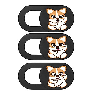 SOLUSTRE 3pcs Camera Cover Webcam Privacy Lens Protector Camera Slide Blocker Webcam Blocker Phone Camera Tablet Laptop Webcam Slider Webcam Cover Privacy Sticker Covers Abs Shield Computer