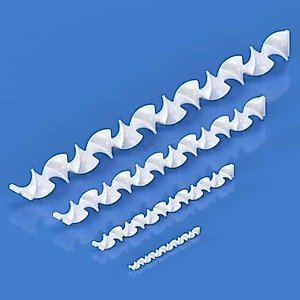 Koflo P-.25-12 Disposable Static Mixer, 1/4" Dia, 12 Element