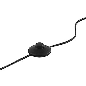 Modway Silo 1-Light Modern Glass/Metal Floor Lamp in Satin Nickel