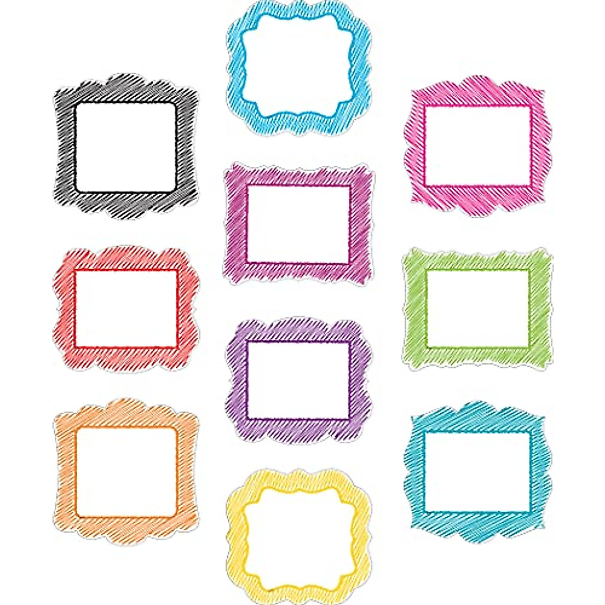 Teacher Created Resources Scribble Accents (2670) 0.38 H x 10 L x 7 W