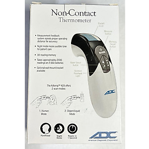 AMERICAN DIAGNOSTIC CORP CP Description : Adtemp 429 - ADC No Contact Thermometer - Each