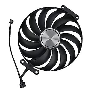 inRobert 95MM T129215SU 12V 0.5A 7Pin Graphics Card Fan for ASUS ROG Strix RX 6700XT 6800 RTX 3070 3080 3090 Gaming Video Card (Fan-B)