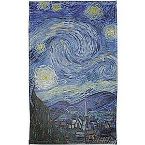 RNK Shops The Starry Night (Van Gogh 1889) Finger Tip Towel - Full Print