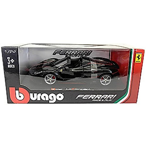 Bburago Ferrari LaFerrari F70 Aperta Black 1/24 Diecast Model Car 26022