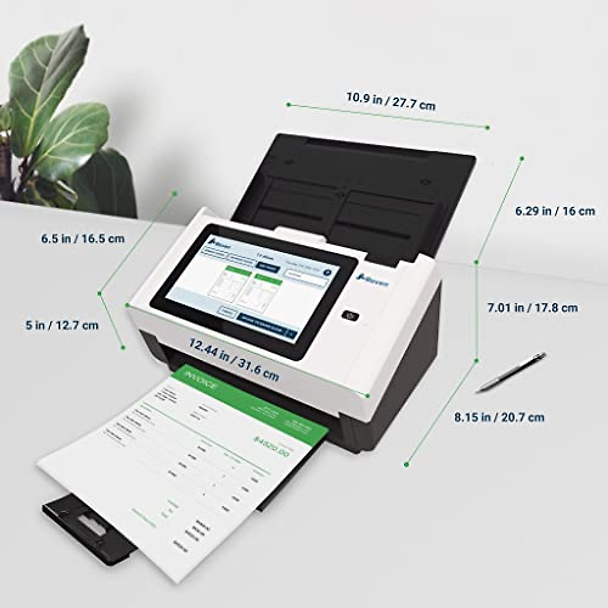 Raven Pro Scanner: High Speed, Wireless, Touchscreen, Cloud