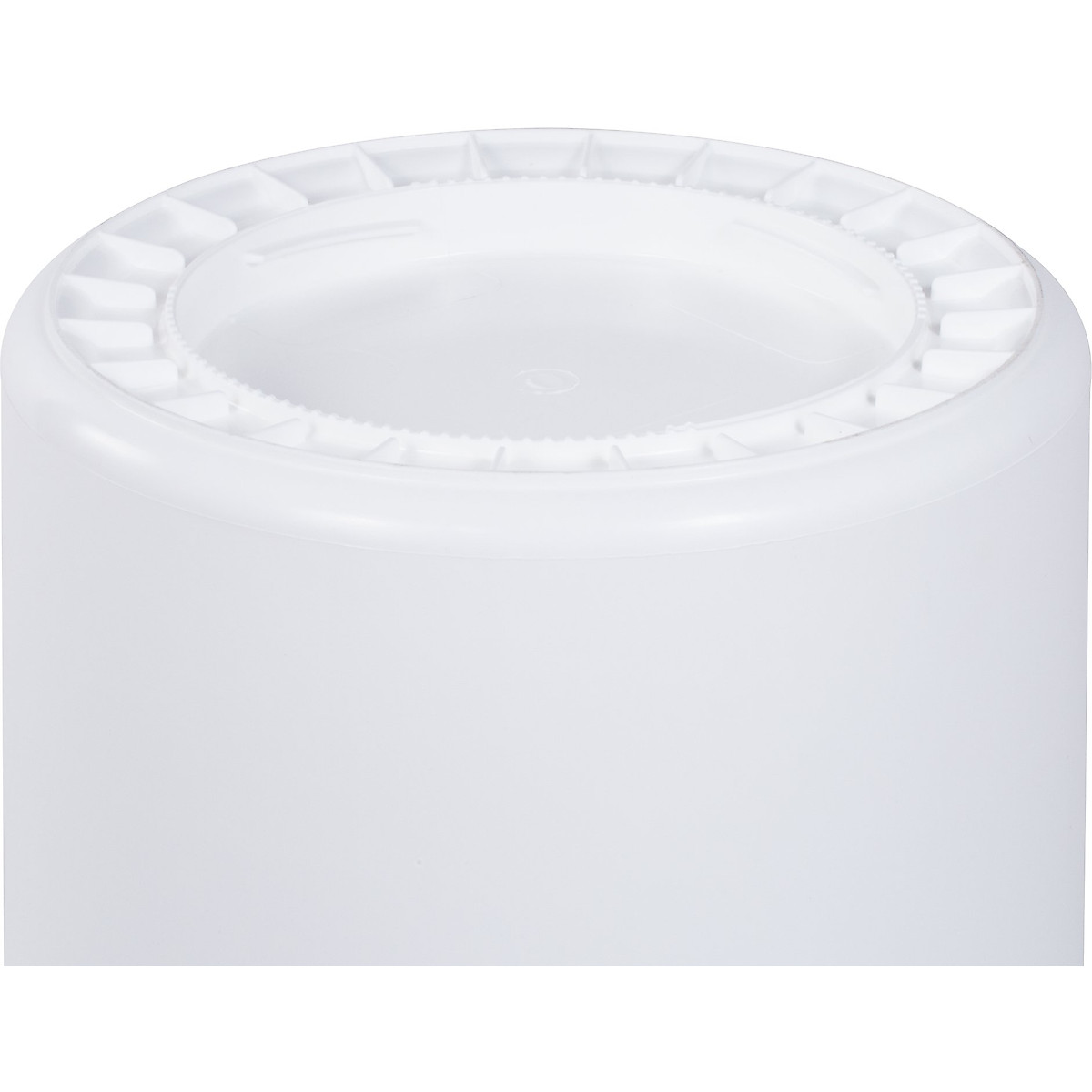 CFS 34102002 Bronco Round Waste Container Only, 20 Gallon, White