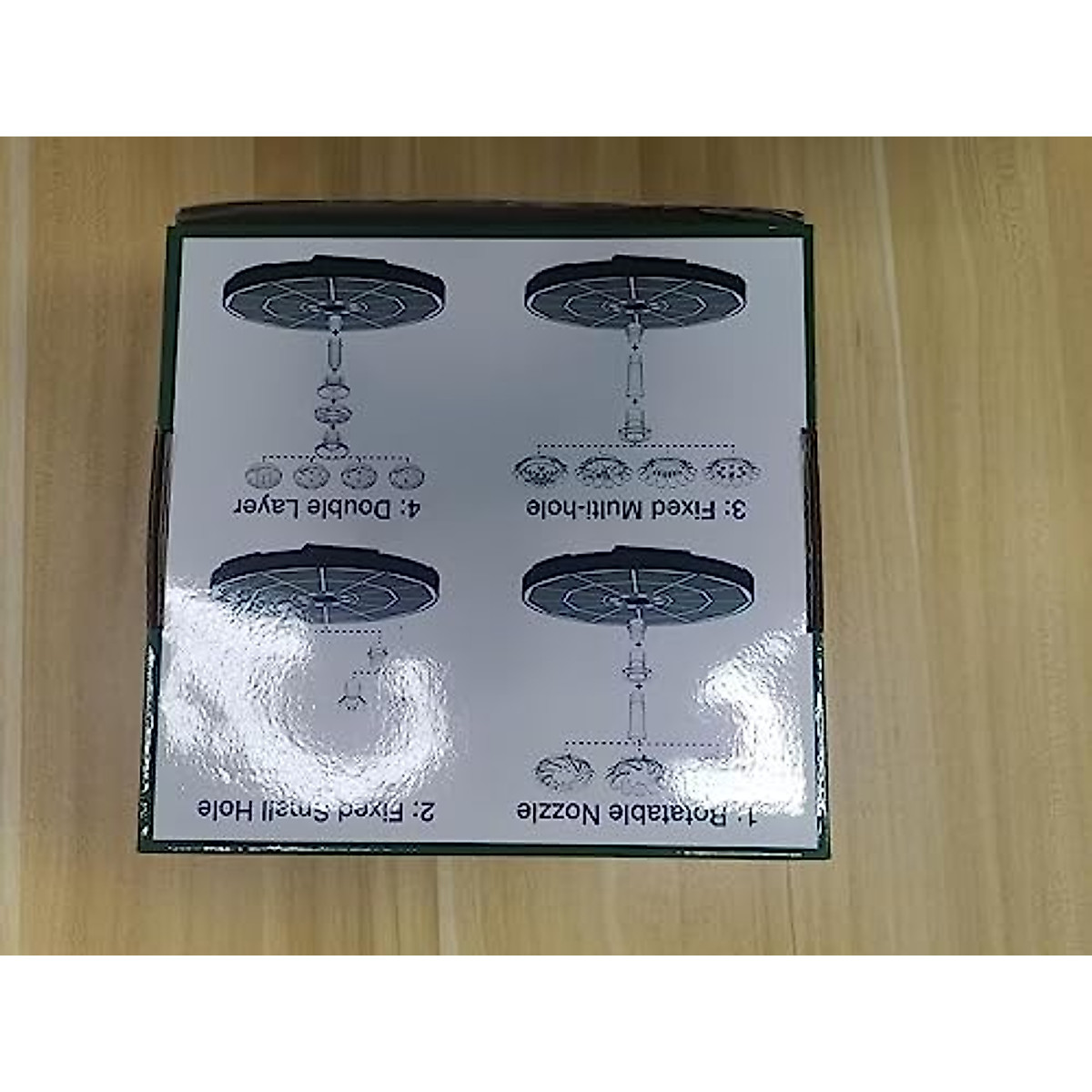 AISITIN 6.5W Solar Fountain with LED Colorful Lights & 3000mAh Battery, Solar Bird Bath Fountain Pump with Fixed Bracket and Multiple Nozzle, Solar Water Fountain Pump for Garden, Pond and Outdoor