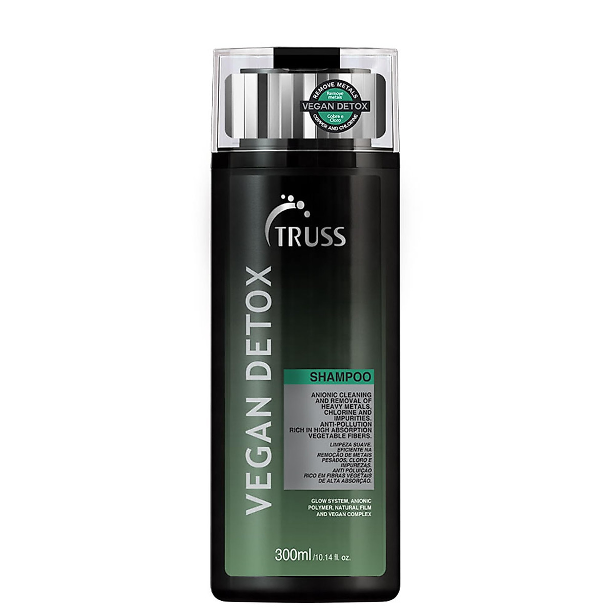 TRUSS Vegan Detox Shampoo 10.14oz