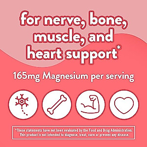 Vitafusion Magnesium Gummy Supplement, 60ct