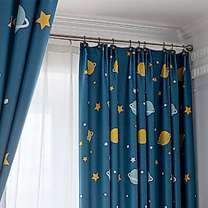 Shower Curtain Hooks Set of 12, Rust Proof Black Shower Curtain Hooks for Bathroom