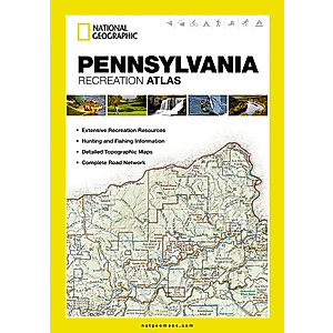 Pennsylvania Recreation Atlas (National Geographic Recreation Atlas)