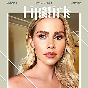 Edanta Kilshye Matte Lipstick Long Lasting Waterproof Liquid Lipsticks Glitter Cream Lip Gloss High Pigment Lipstick Non Stick Cup Lip Makeup for Women and Girls Pack of 1 (Purple 11)